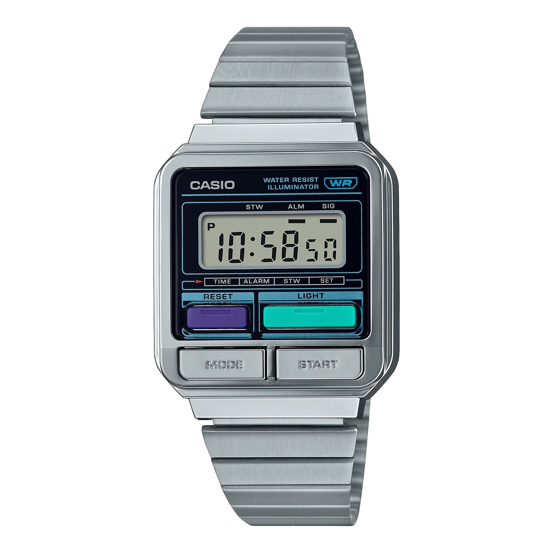 CASIO Vintage Silver A120WE-1A Watch – ALDO Jewellers